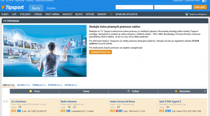 Tipsport - kontrola stávkových tiketov