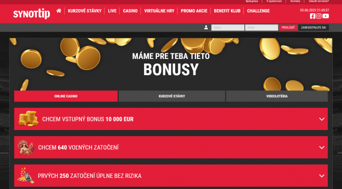 Synottip prihlásenie | SK stávkové kancelárie online